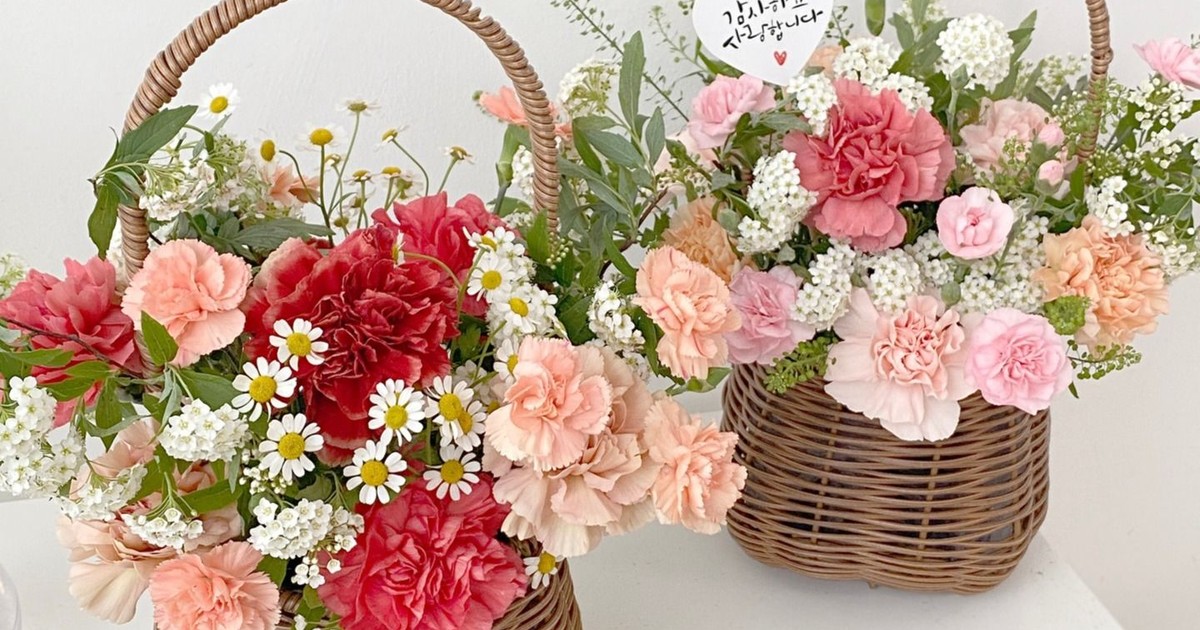 CLASS101+ | [1st 2nd deadline] Making a carnation flower basket that ...