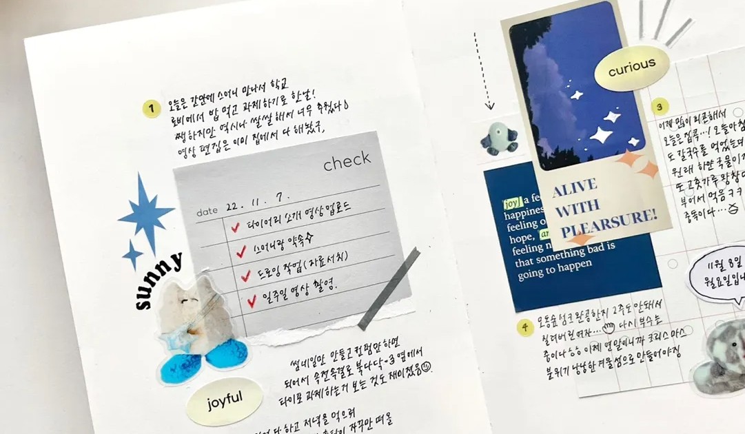 CLASS101+ | Enrich your day and create an emotional diary