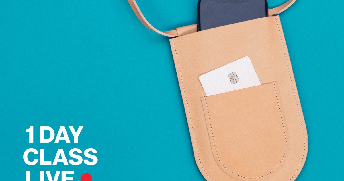 CLASS101 | 스튜디오 랩딥과 함께, 가죽 크로스백 공예 1DAY CLASS LIVE!