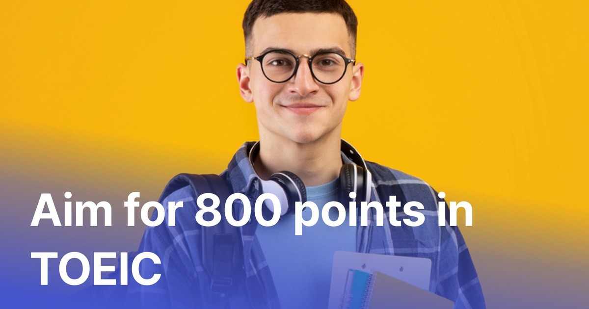CLASS101+ | See Real TOEIC 800 Point Goal Comprehensive Class