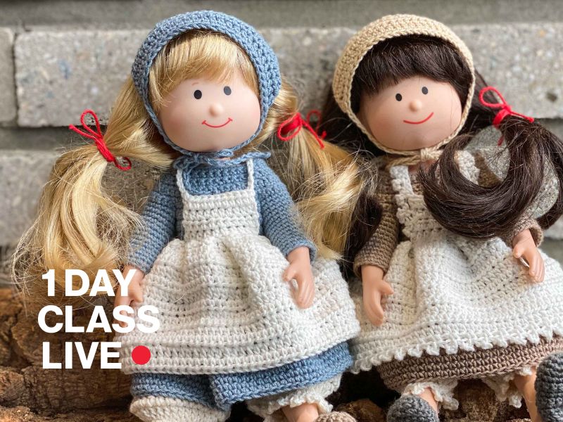 CLASS101 | 시은맘과 함께 코바늘 인형옷 만들기 1DAY CLASS LIVE!