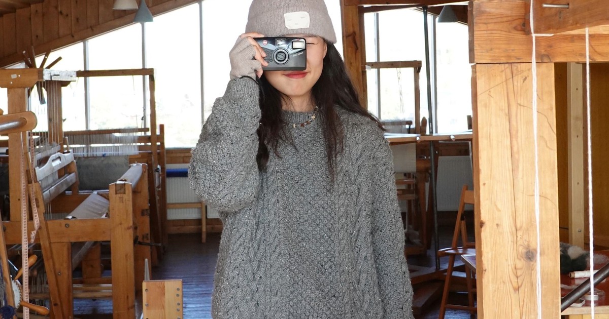 CLASS101+ | Making a Blackberry Aran sweater