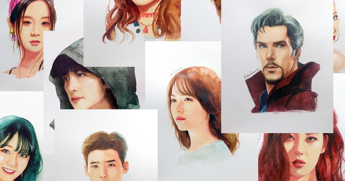 CLASS101 | 강사K의 인물 수채화 클래스