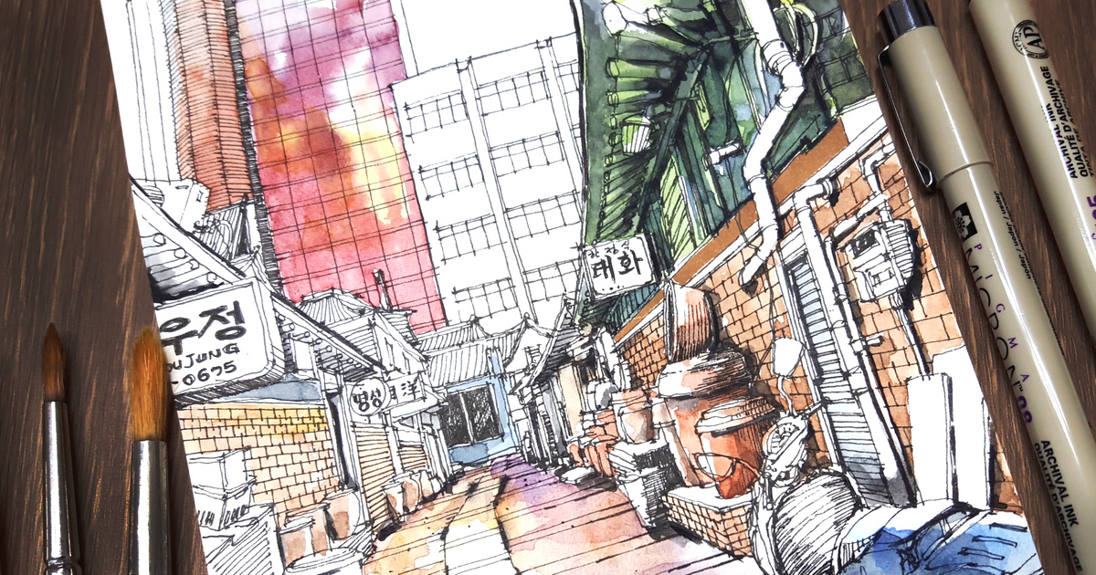 CLASS101+ | Draw Urban Sketches Like An Architect
