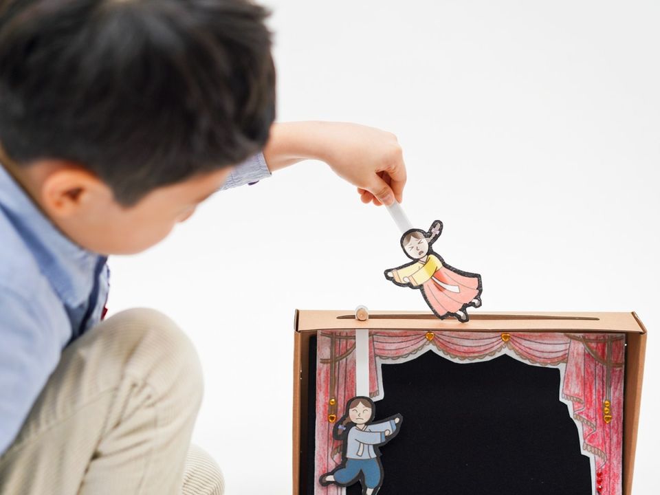 클래스101 | In golden time for reading habits, play with puppet shows and ...