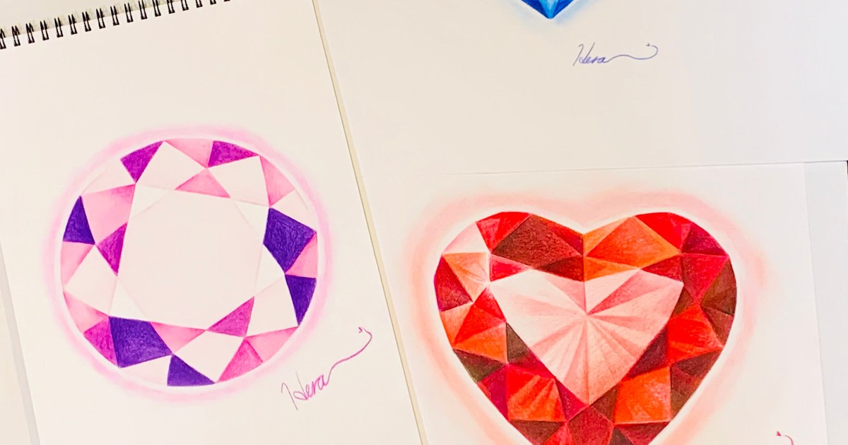 CLASS101+ | One and Only: 나만의 다이아몬드 그리기 - 색연필 편