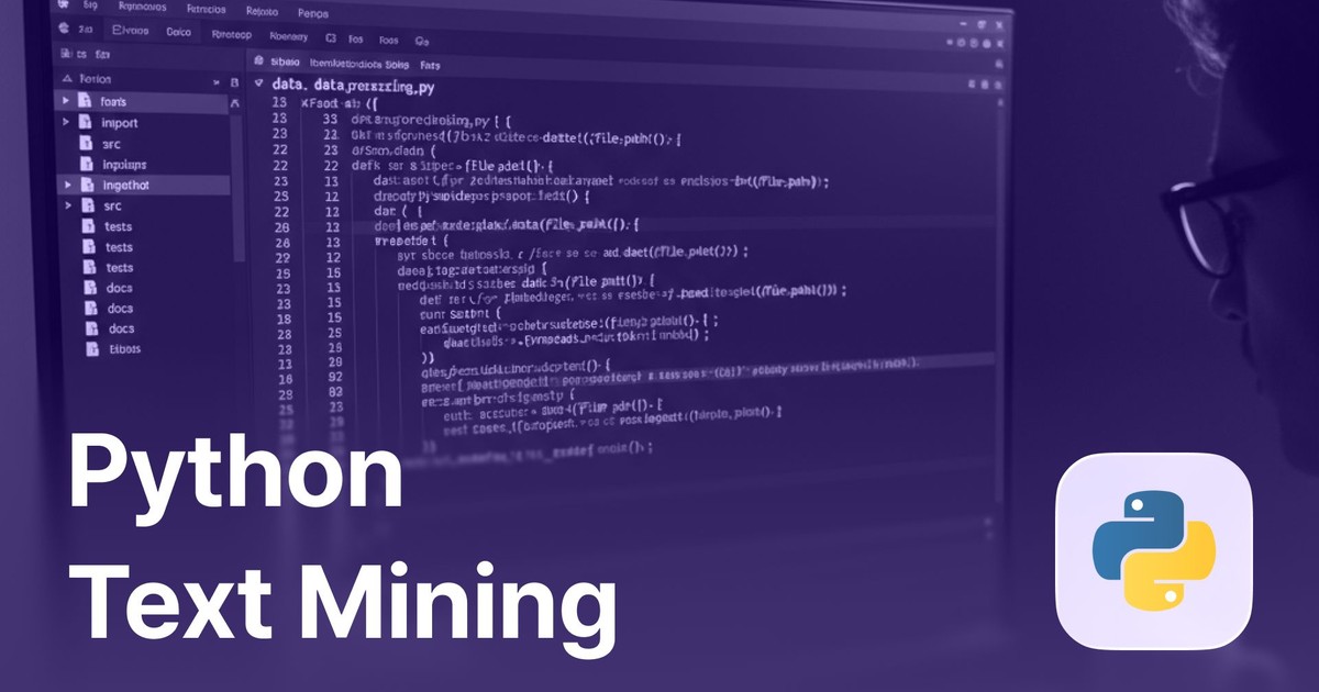 CLASS101+ | Learn Python text mining classes from 20-year data experts
