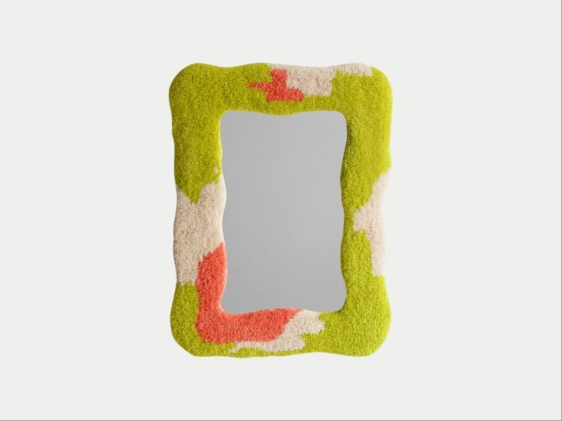 CLASS101 | 101 CRAFT MARKET | 어피스오브애플의 Hairy Mirror - lime