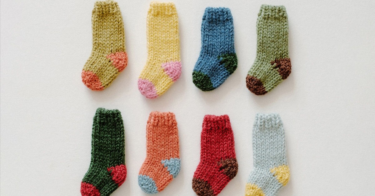 CLASS101 | 101 CRAFT MARKET | 대바늘 양말 뜨개 오너먼트 DIY KIT