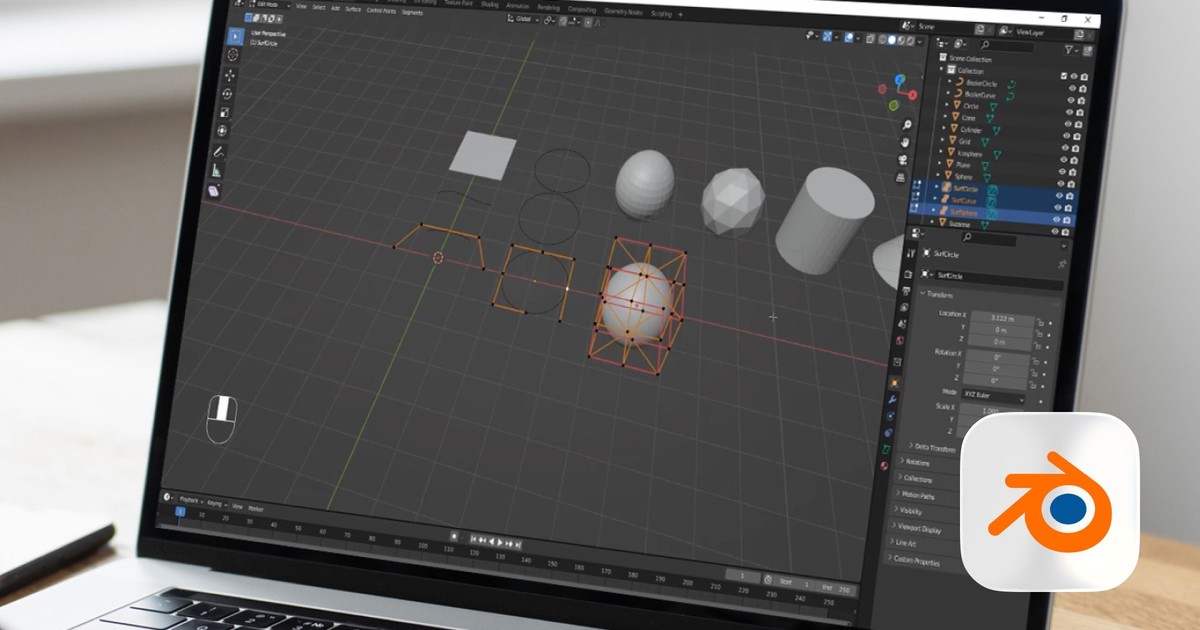 CLASS101 | Blender로 배우는 완전 초보자도 쉽게 따라하는 3D 기초