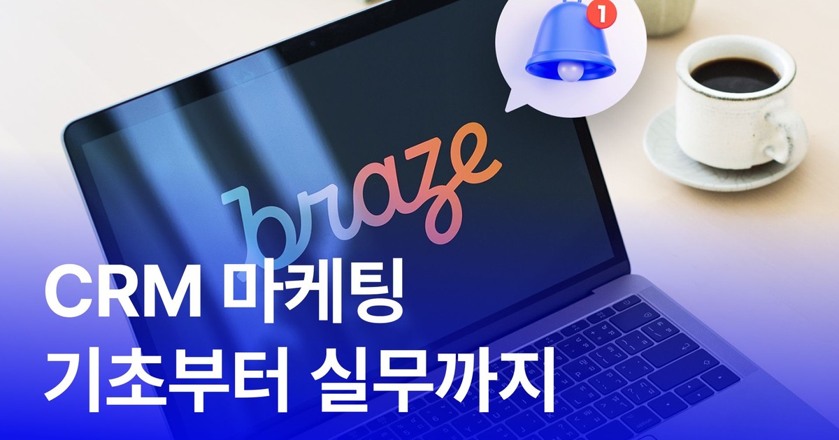 CLASS101 | [Braze 실습] CRM 마케팅 기초부터 실무까지 마스터하기