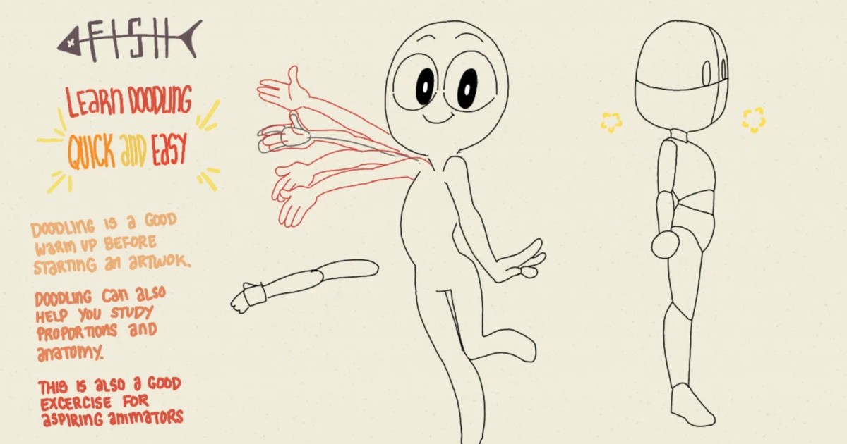 CLASS101+ | A Step by Step Guide to Anatomy for Sketching and Doodle Art