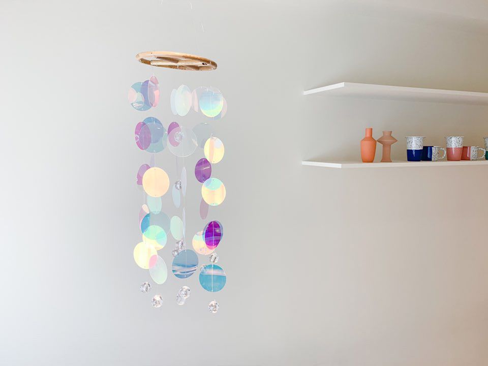 CLASS101 | DIY 우드링 홀로그램 모빌 키트