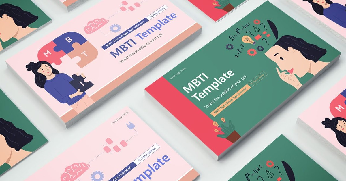 CLASS101 | [10장] MBTI 성격 심리 행동 깔끔한PPT 템플릿303 피피티 파워포인트