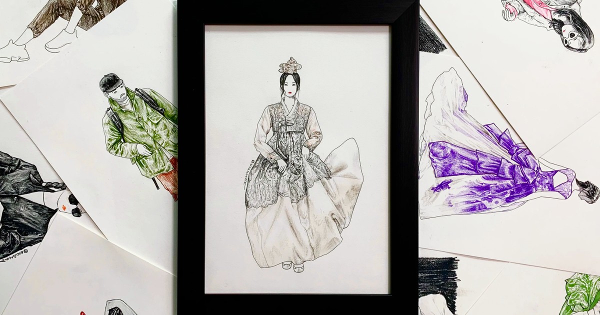 CLASS101+ | #OOTD Draw a fashion illustration that expresses even the ...