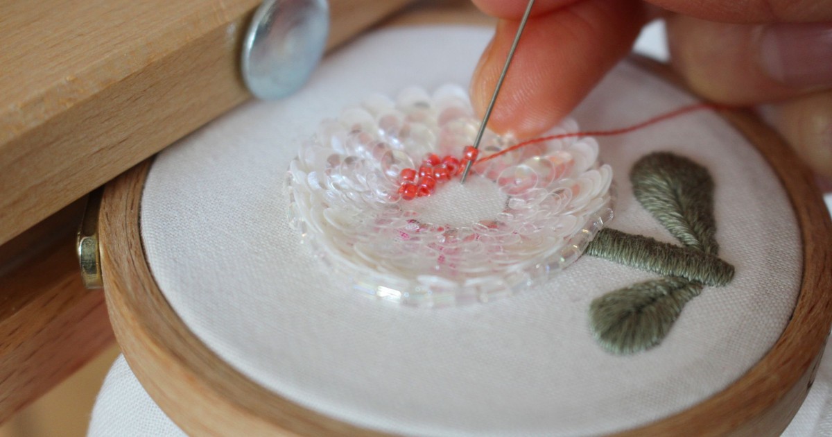 CLASS101+ | Authentic techniques of haute couture embroidery, and ...