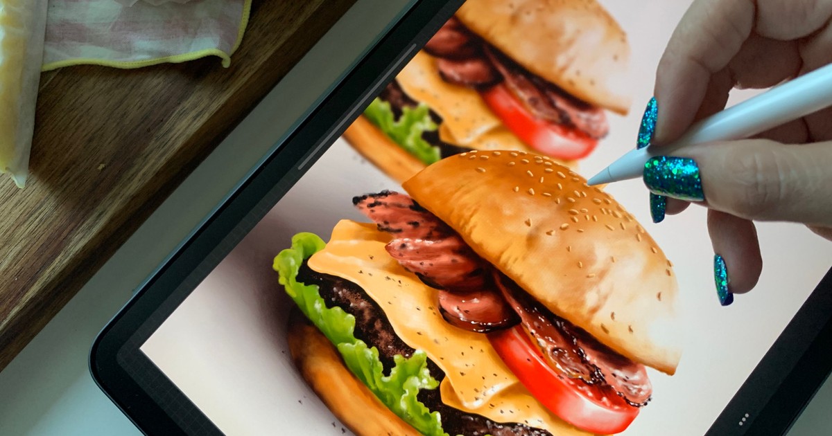 CLASS101+ | Real food illustration with Ou