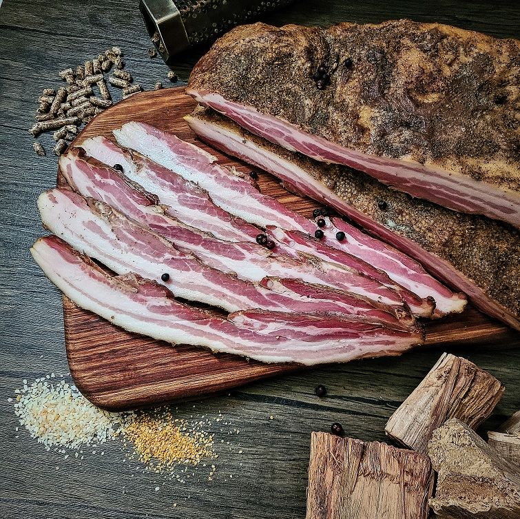 CLASS101 | 훈제 뚱 베이컨 Smoked Steaky Bacon | CuringMan